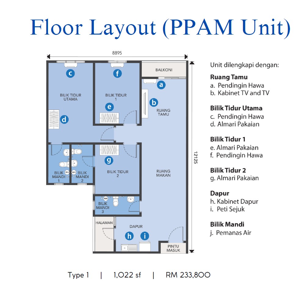 PPAM Idaman Perdana Puncak Alam | Dari RM233,800 Sahaja